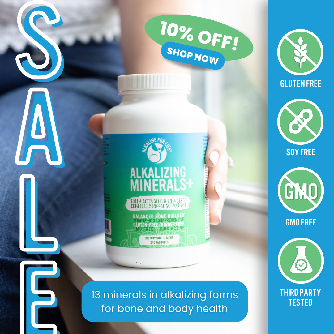Alkalizing Minerals+ (Daily Multi-Mineral) – Alkaline for Life