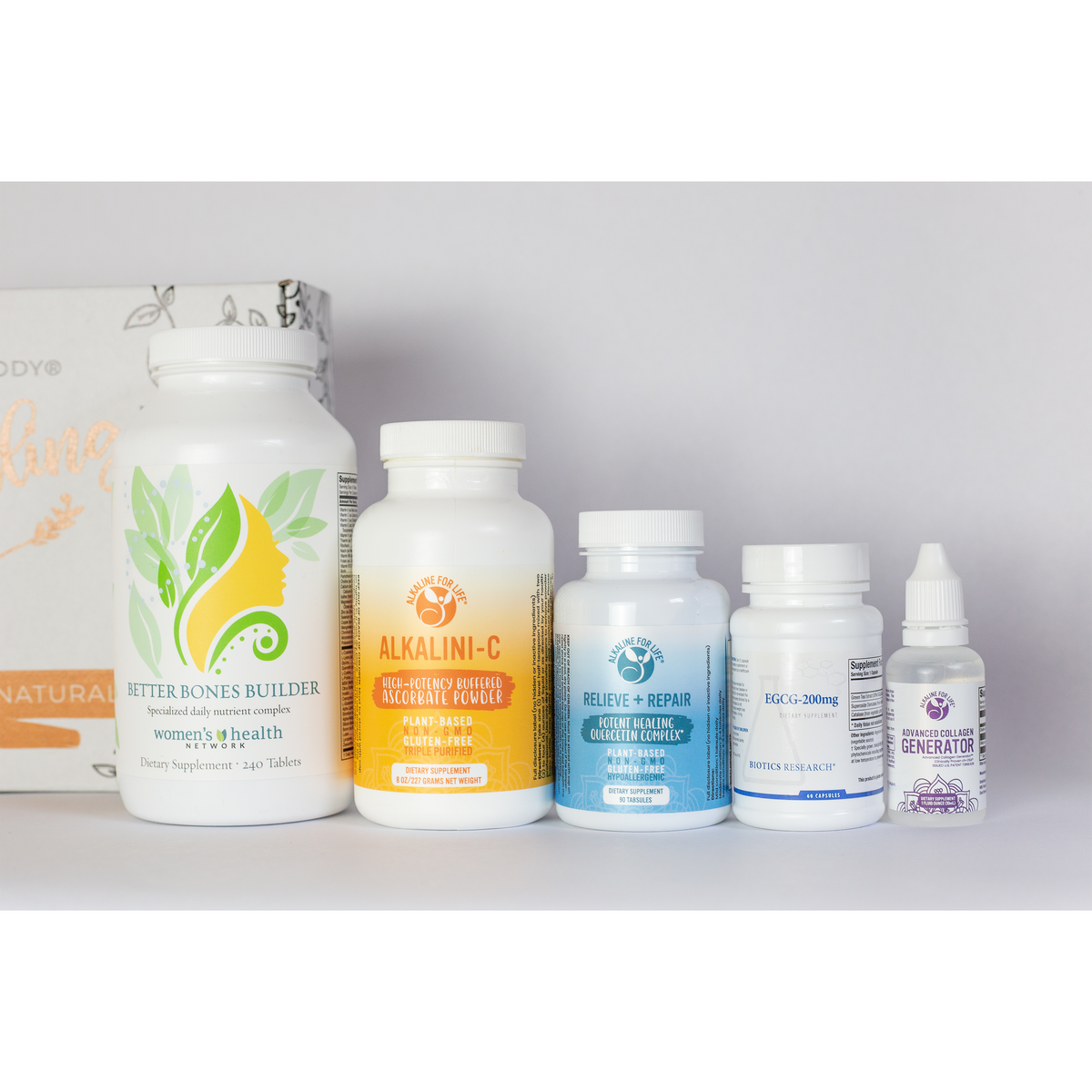Fracture Healing Kit (with or without multivitamin) – Alkaline for Life