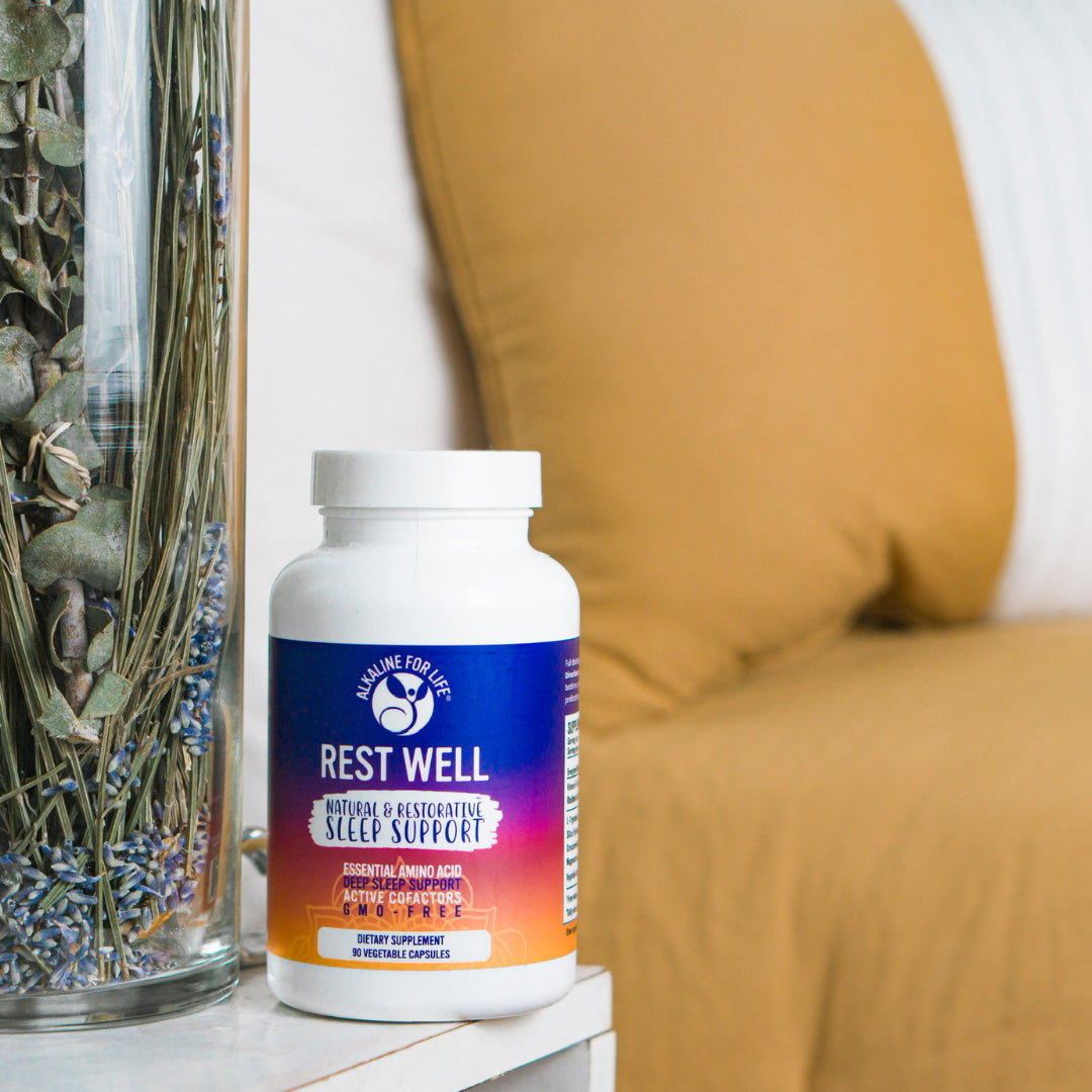 Rest Well (L-Tryptophan Sleep Support) – Alkaline for Life